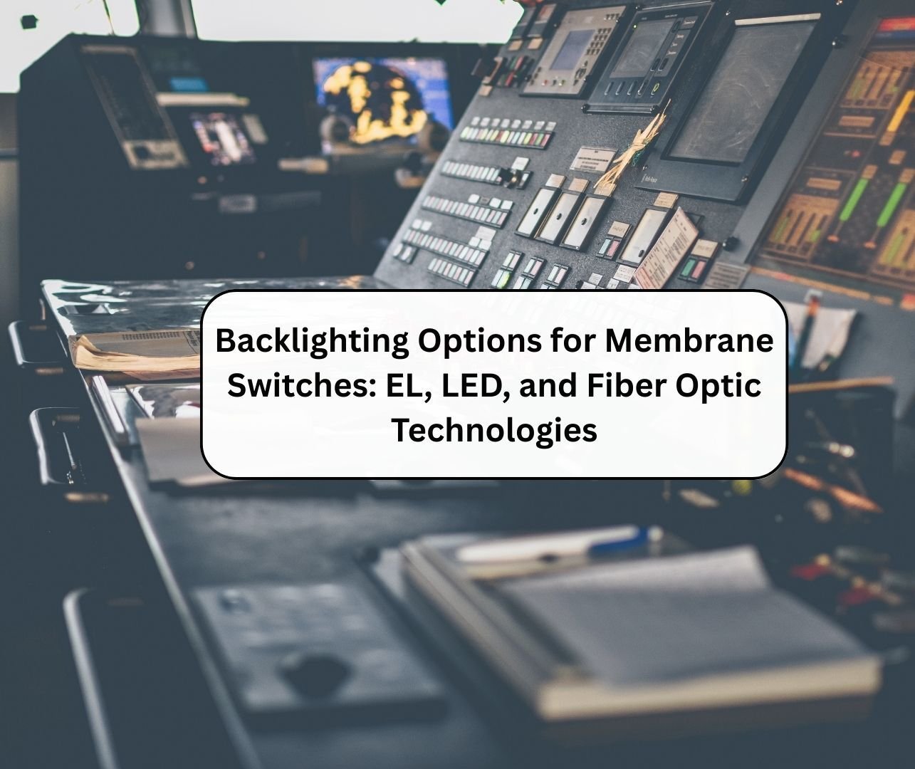 Membrane switch backlighting: fiber optic, LED, and EL options. Which ...