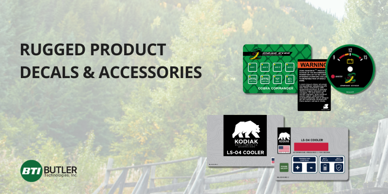 Rugged Product Decals & Accessories